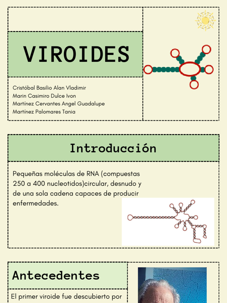 VIROIDES | Descargar gratis PDF | Rna | Messenger Rna