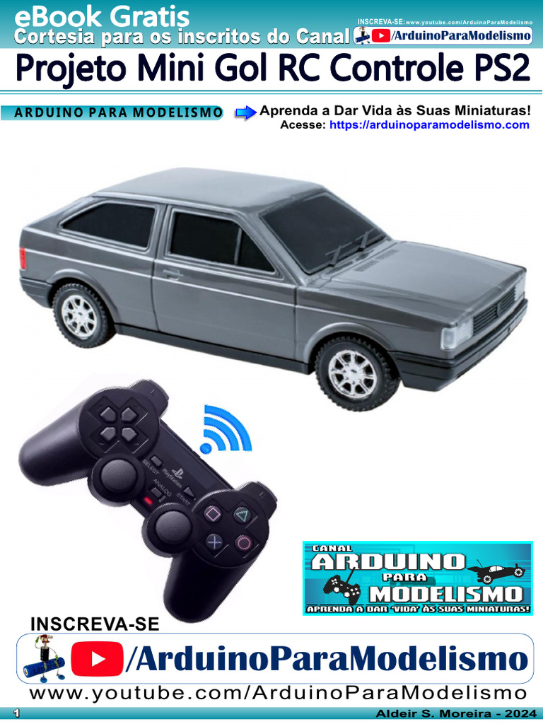 Ebook Projeto MINI GOL RC PS2 Canal Arduino para Modelismo | PDF | Vida ...