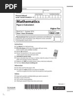 Edexcel iAL Mathematics Formula Book | PDF | Variance | Statistical Theory