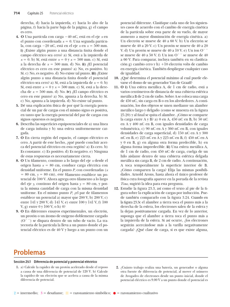 Problemario U2 Electromagnetismo-1 | PDF | Condensador | Electrón