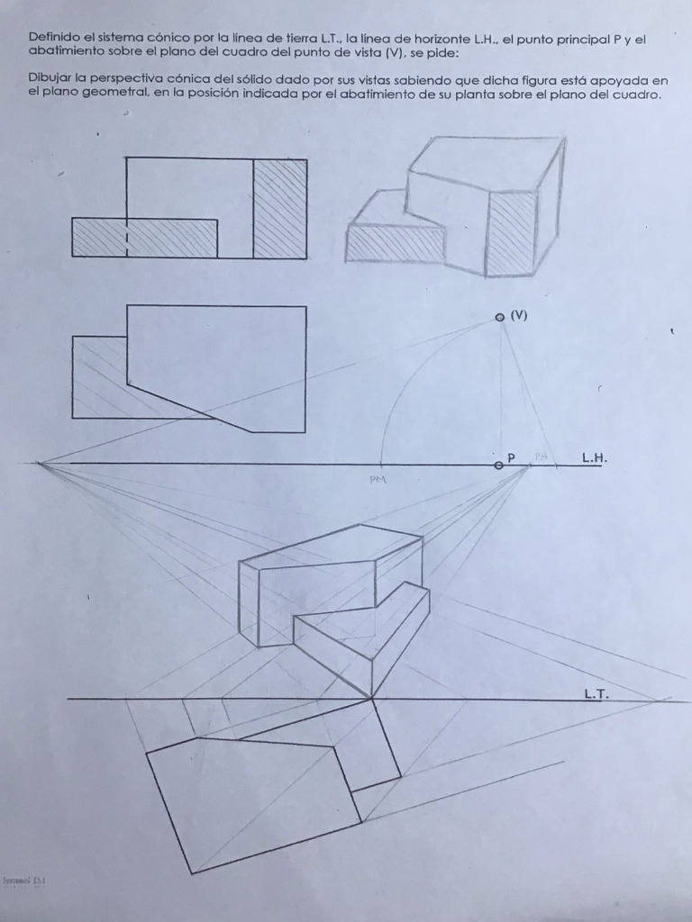 Perspectiva Cónica | PDF