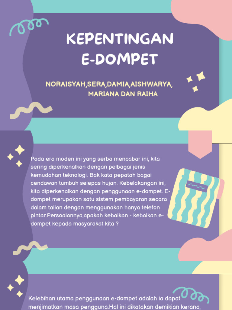 Kepentingan E-Dompet SMK | PDF