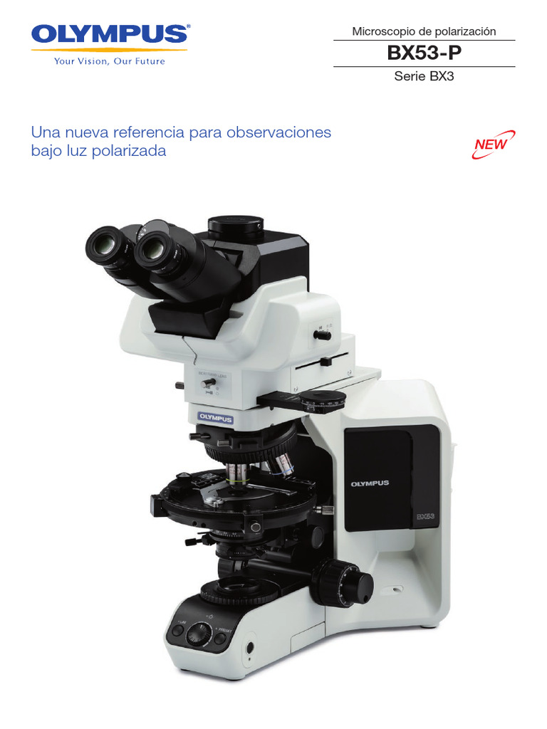 Microscopio Polarizado BX53-P: Innovación | PDF | Óptica | Polarización (ondas)