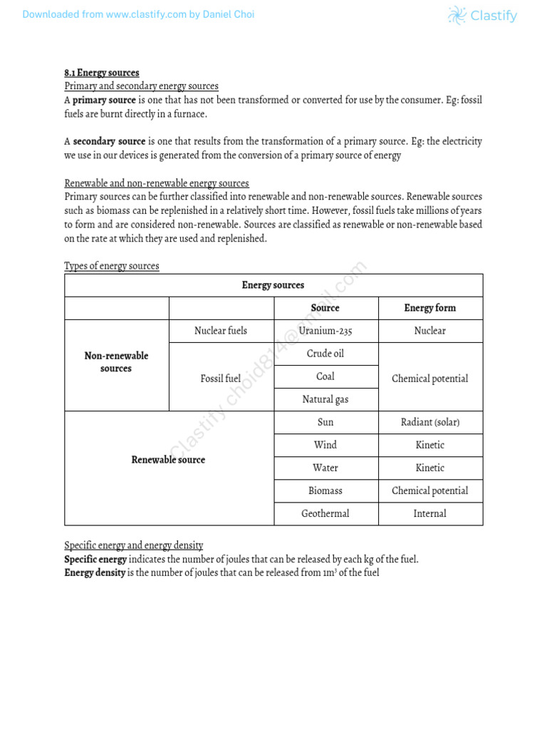 Topic 8 - Energy Production | PDF | Atmosphere Of Earth | Energy ...