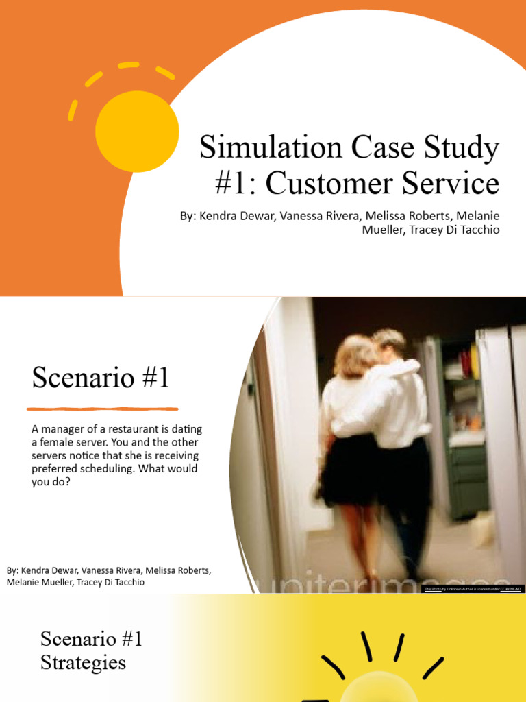 Simulation Case Study 1 Customer Service | PDF