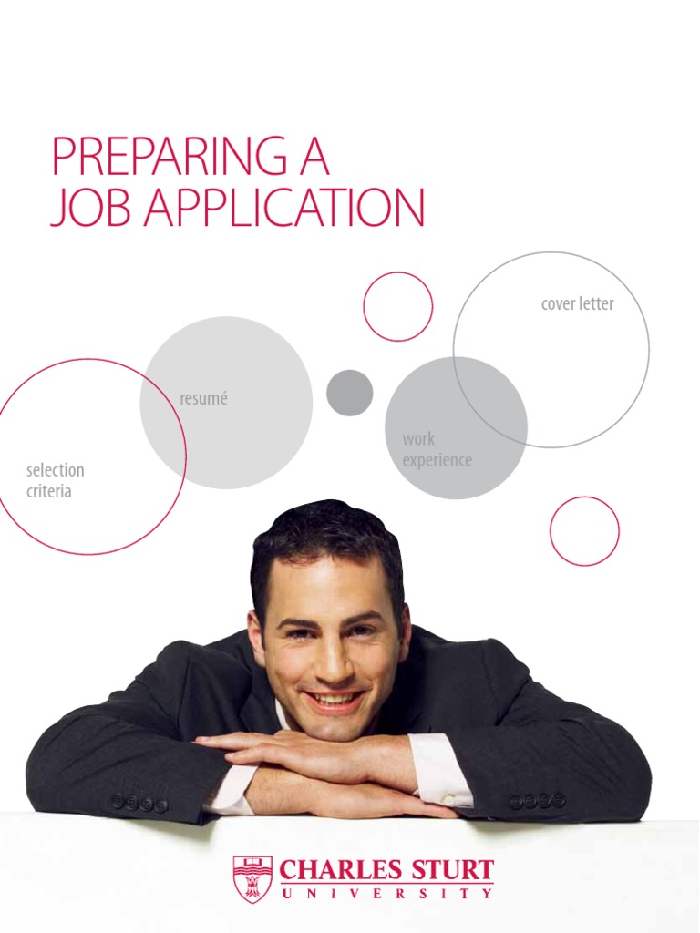 Preparing A Job Application: Cover Letter | PDF | Résumé | Competence ...