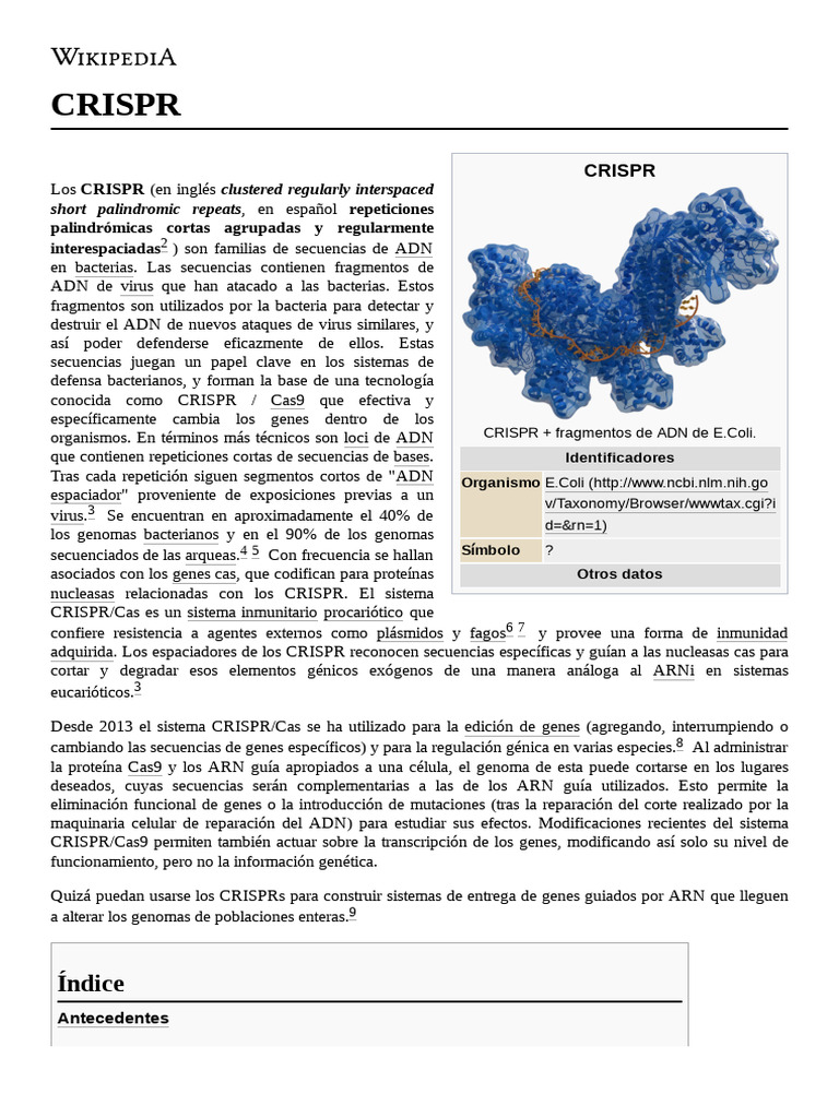 CRISPR | PDF | Crispr | Gene