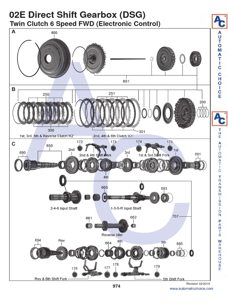 VW DSG | PDF | Clutch | Bearing (Mechanical)