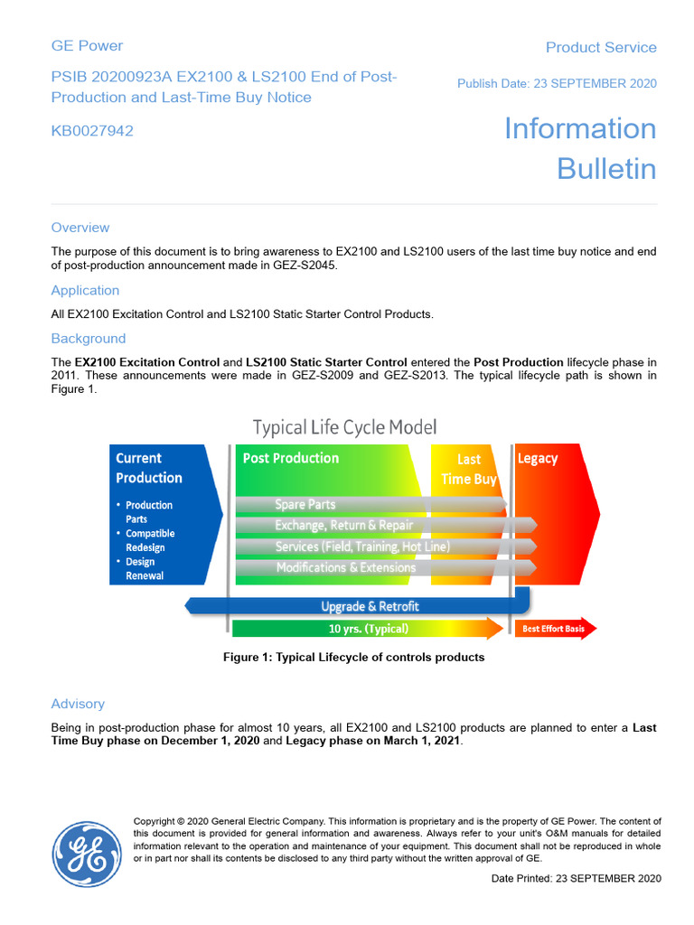 GE Power Service Safety Bulletin | PDF | General Electric | Product ...