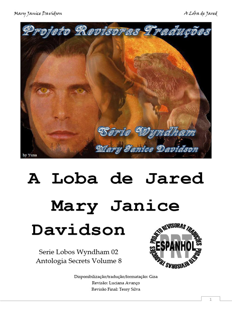 Mary Janice Davidson - Whyndham II - A LOBA DE JARED | PDF | Pensamento | Tempo