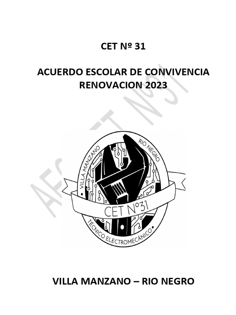  EC CET 31 Renovaci n 2023 PDF Escuelas Democracia