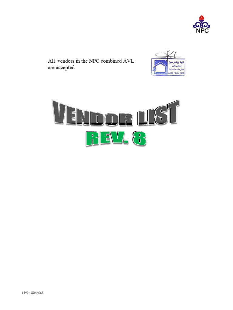 NPC Combined AVL Rev.8 | PDF | Heat Exchanger | Pump