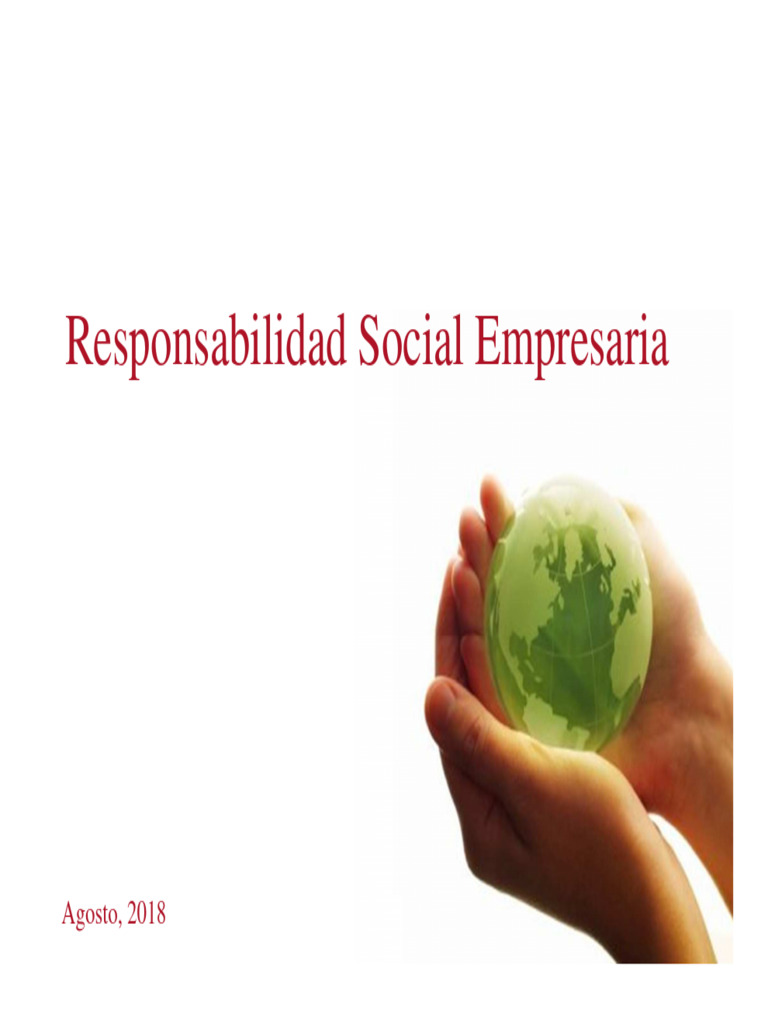 Clase Fundamentos de La RSE | Descargar gratis PDF | Responsabilidad social corporativa | Business