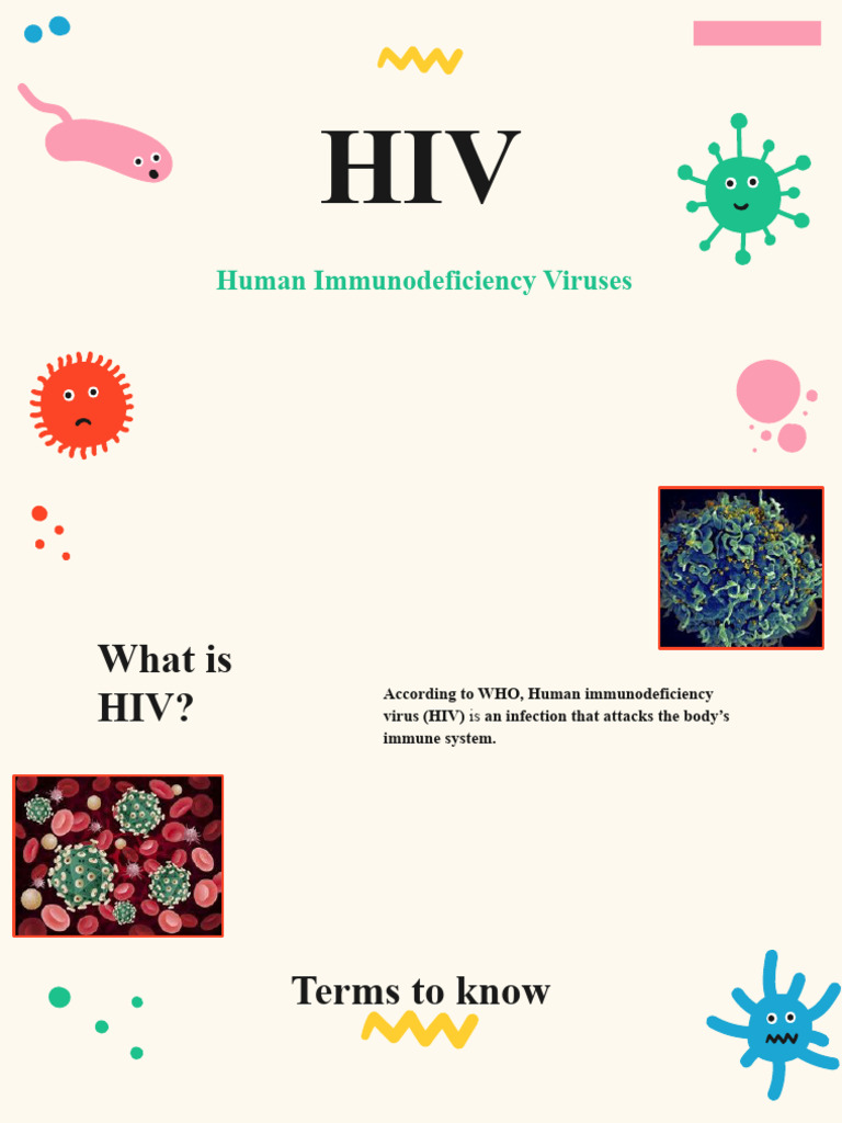 Biology PowerPoint About HIV | Download Free PDF | Hiv/Aids | Immune System