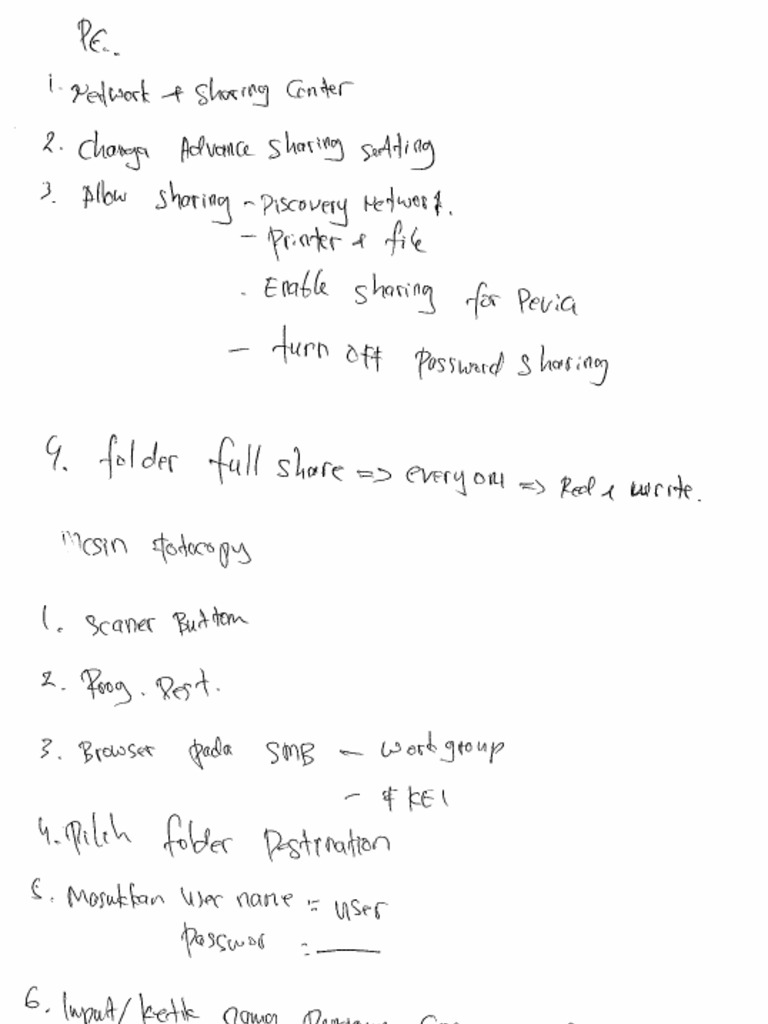 Cara Setting Scanner | PDF