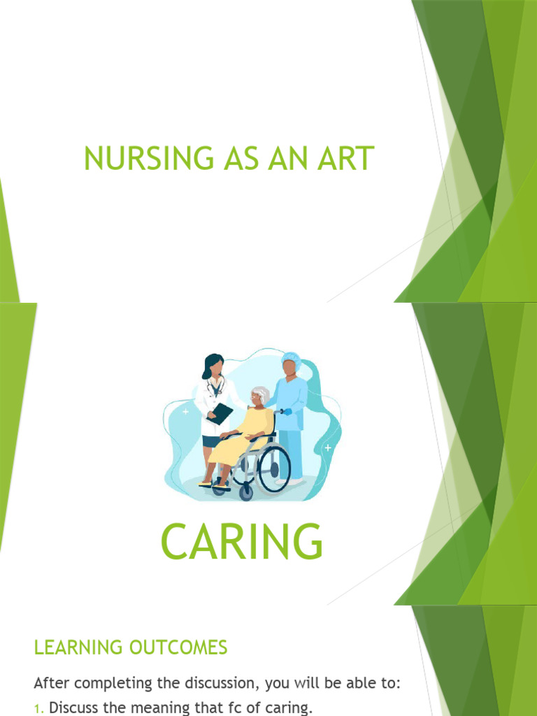 Nursing As An Art | PDF | Nursing | Theory