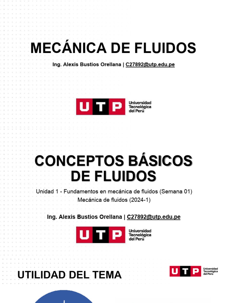 S1 - Conceptos básicos de fluidos | PDF | Líquidos | Gases