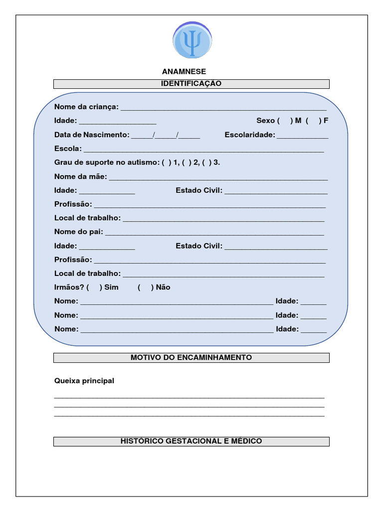 Anamnese Maycon Douglas 2023 | PDF | Roupas | Gravidez