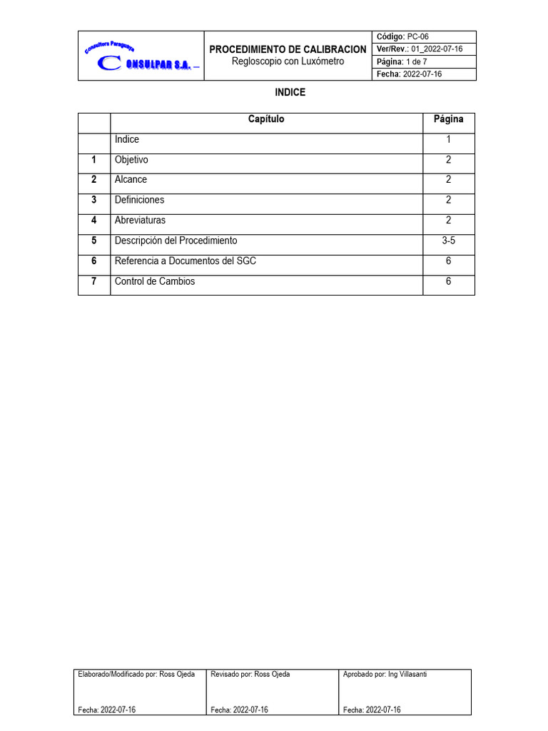 PC - 06 Regloscopio Con Luxometro - 01 | PDF | Calibración | Science
