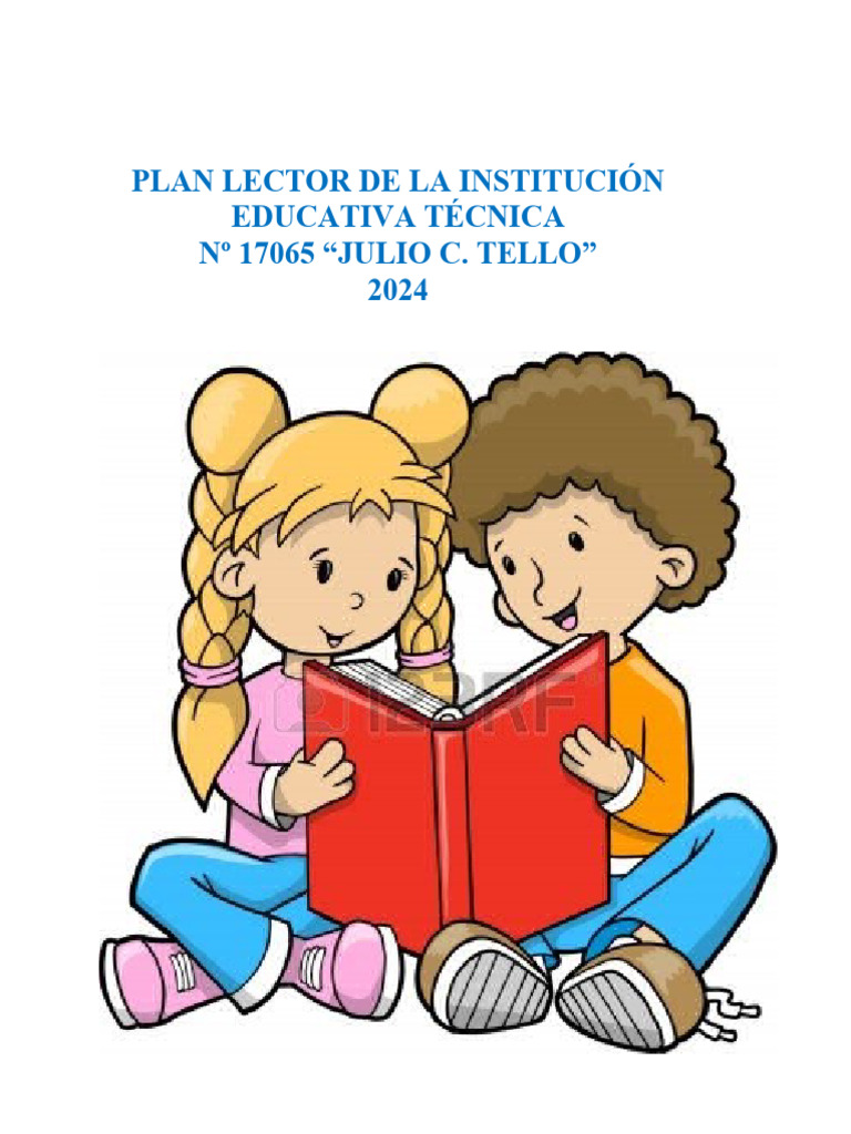 Plan Lector 2024: Fomento de la Lectura | PDF | Enseñando | Comprensión ...