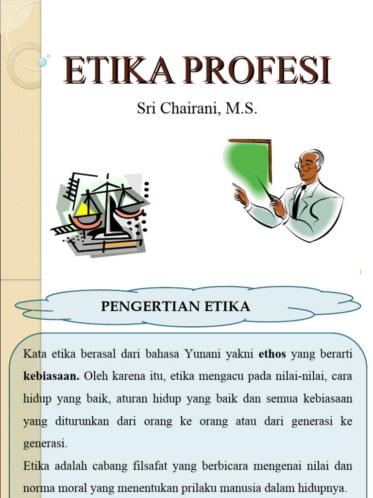 Etika Profesi | PDF | Sains & Matematika