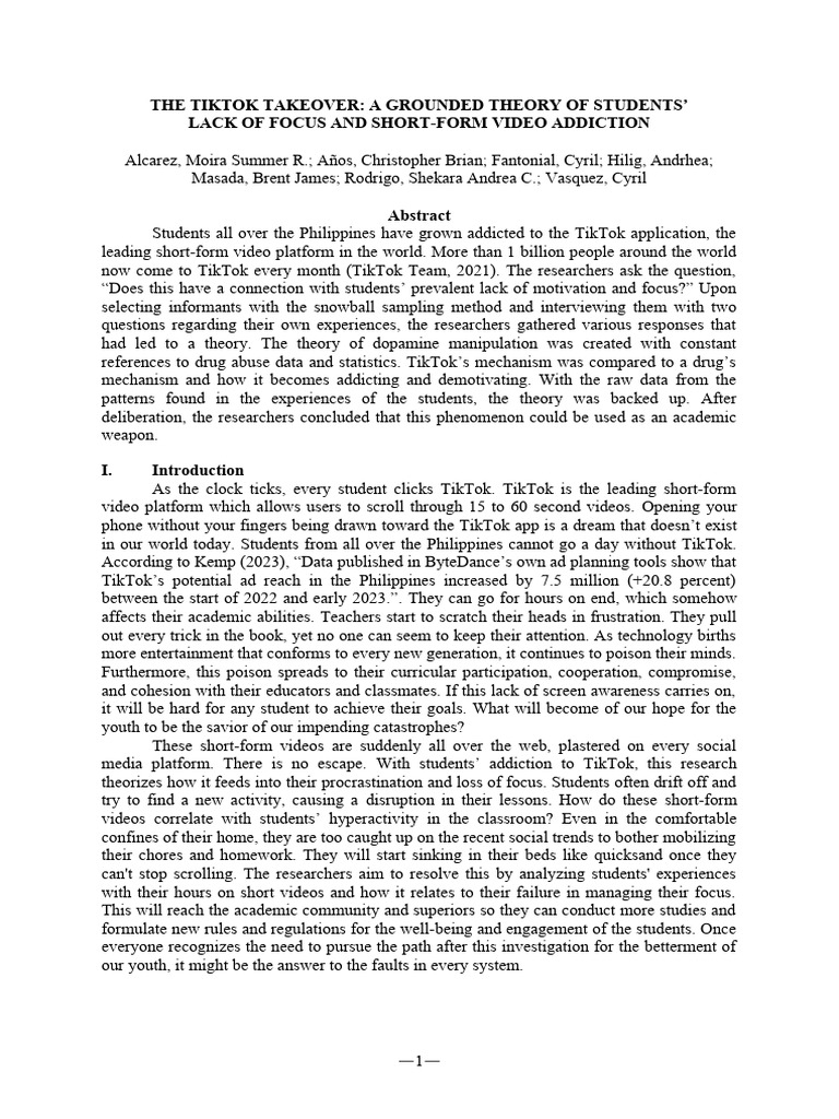 Aesop GRP7 Research Paper | PDF | Sampling (Statistics) | Adolescence