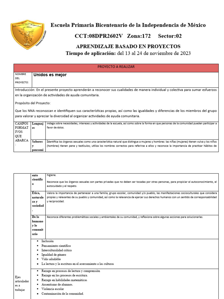 Proyecto 13 de nov | PDF