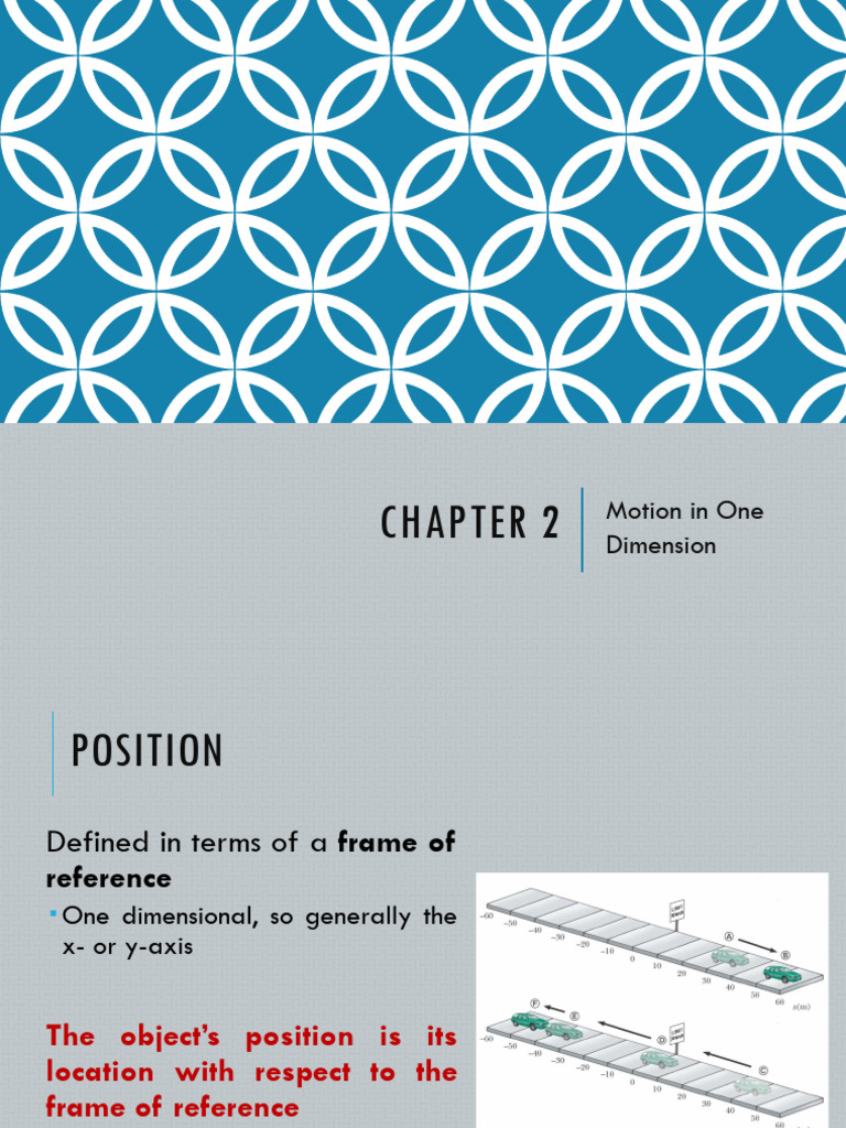 Chapter - 02 Motion in One Dimension | Download Free PDF | Velocity ...