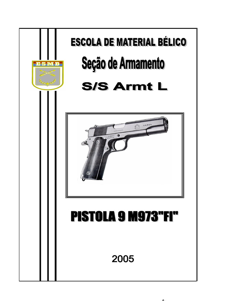 PST 9 M973 FI - Apostila | PDF | Carregador (armas de fogo) | Gatilho ...