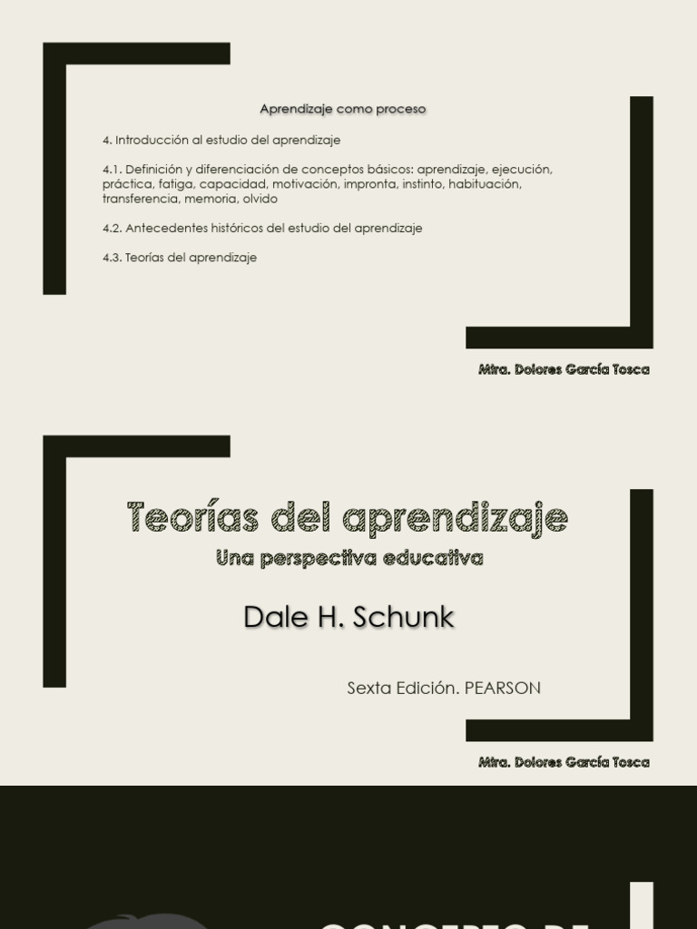 Tema 1. Aprendizaje | PDF | Aprendizaje | Conocimiento