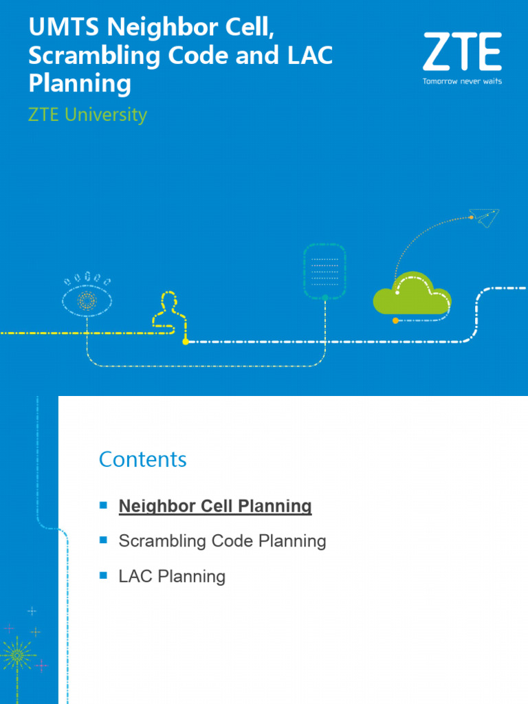 WO - NP2005 - E01 - 1 UMTS Neighbor Cell, Scrambling Code and LAC ...