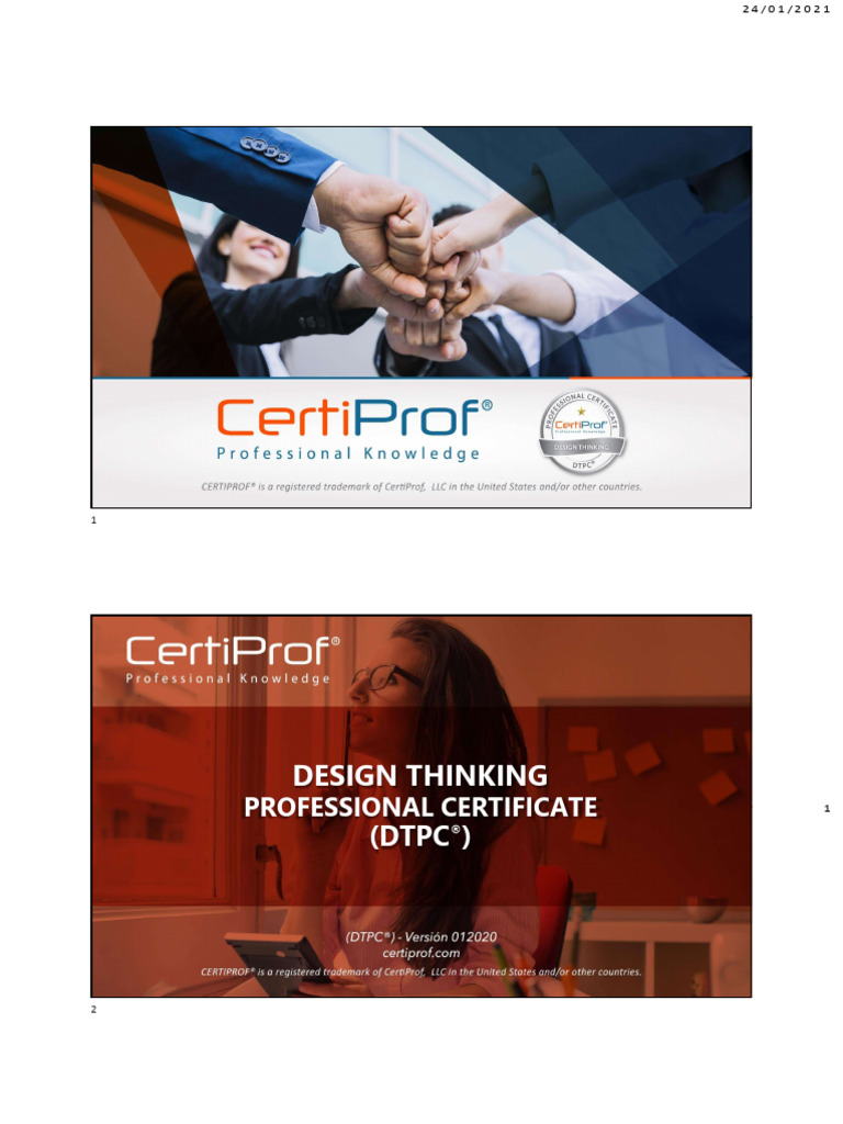 Sesión 02 - Design Thinking NH | PDF