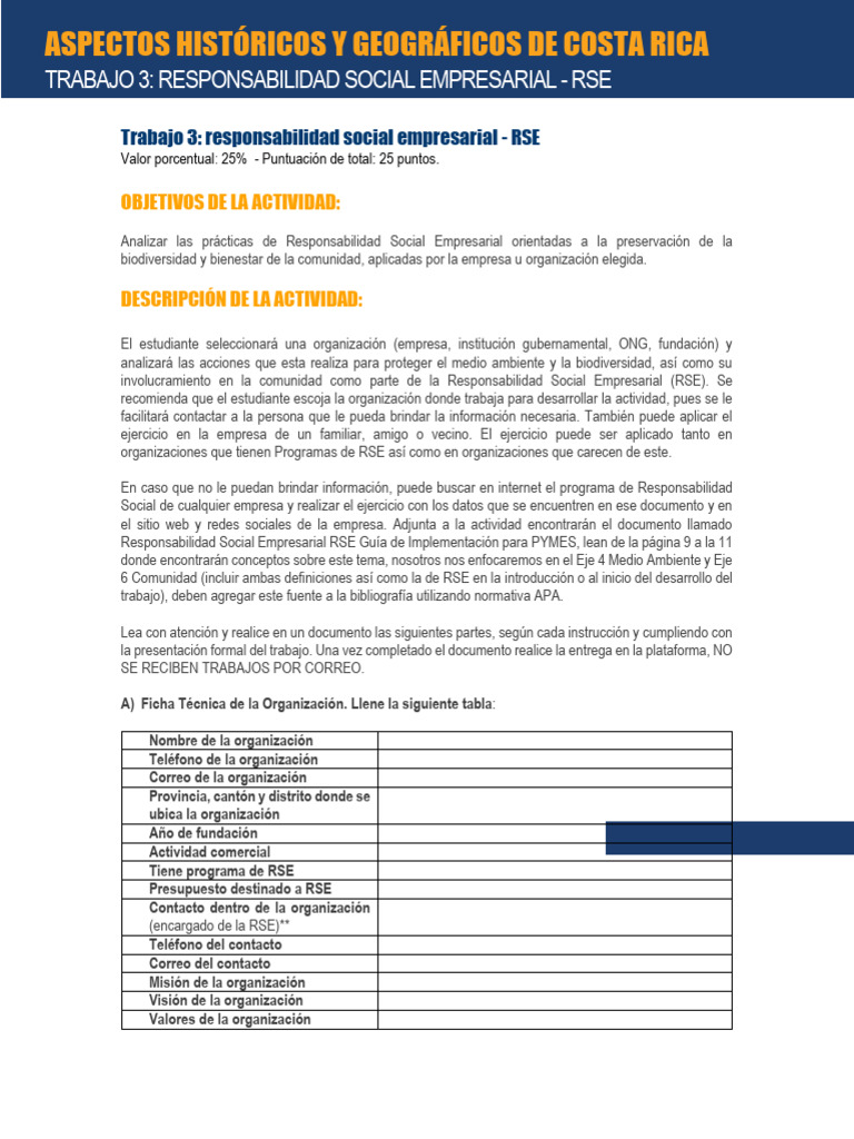 RSE y su Impacto en Costa Rica | PDF | Responsabilidad social ...