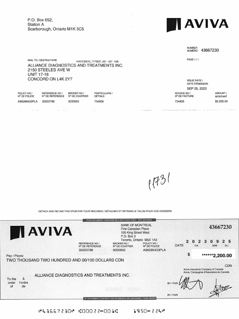 Aviva 20231003 | PDF