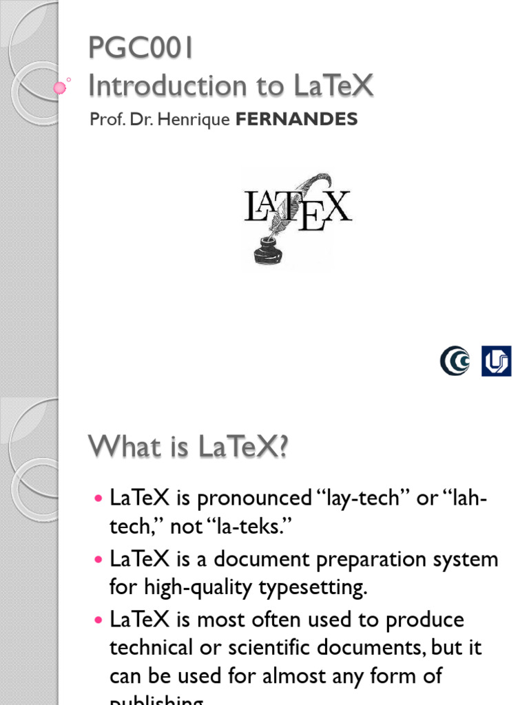 Introduction to LaTeX for Academics | PDF | Editing Software | Text