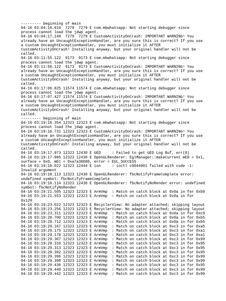 Logcat Pdf Computer Programming Computer Science 
