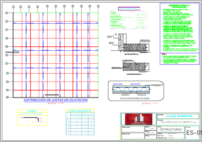 Losa Armada Arq&Mad-layout1 | PDF | Componentes | Elementos arquitectónicos