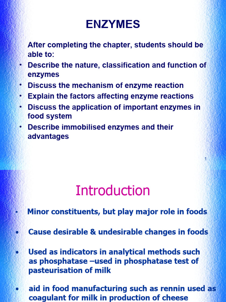 Fst613 4 Enzymes | PDF | Enzyme | Active Site