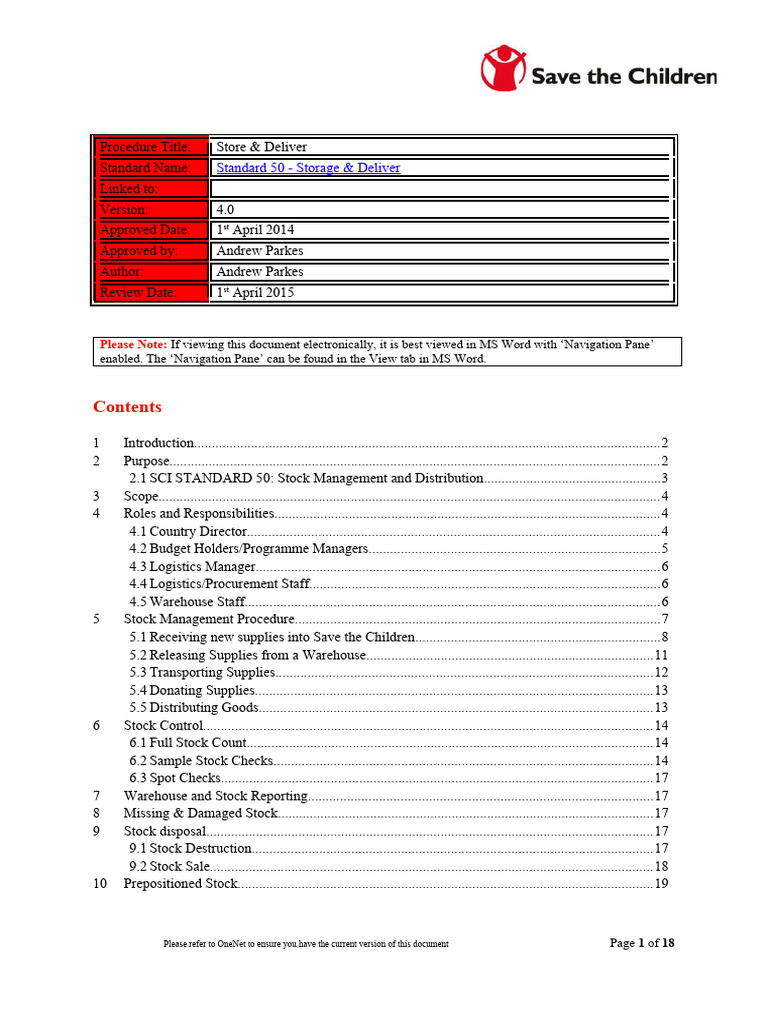 SCI LOG PRC StoreAndDeliver EN | PDF | Warehouse | Logistics