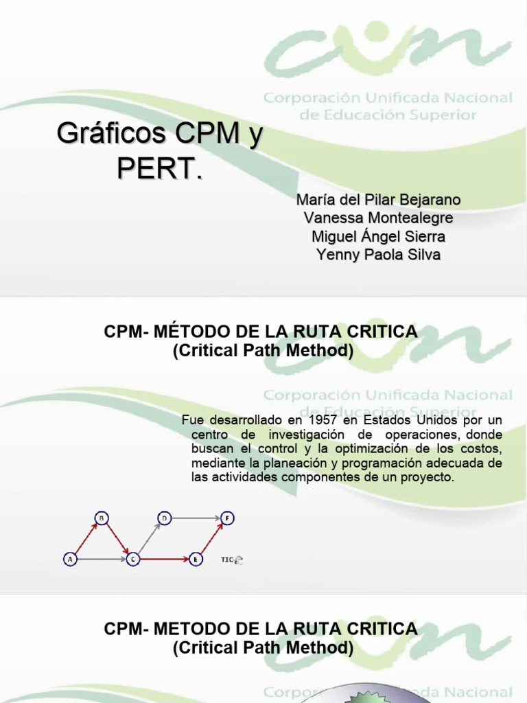 cpm-y-pert | PDF