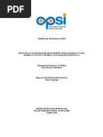 Template Proposal OPSI | PDF