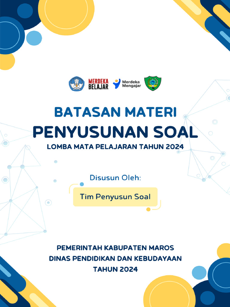 Kisi Kisi Lomba Mapel 2024 | PDF | Agama & Spiritualitas