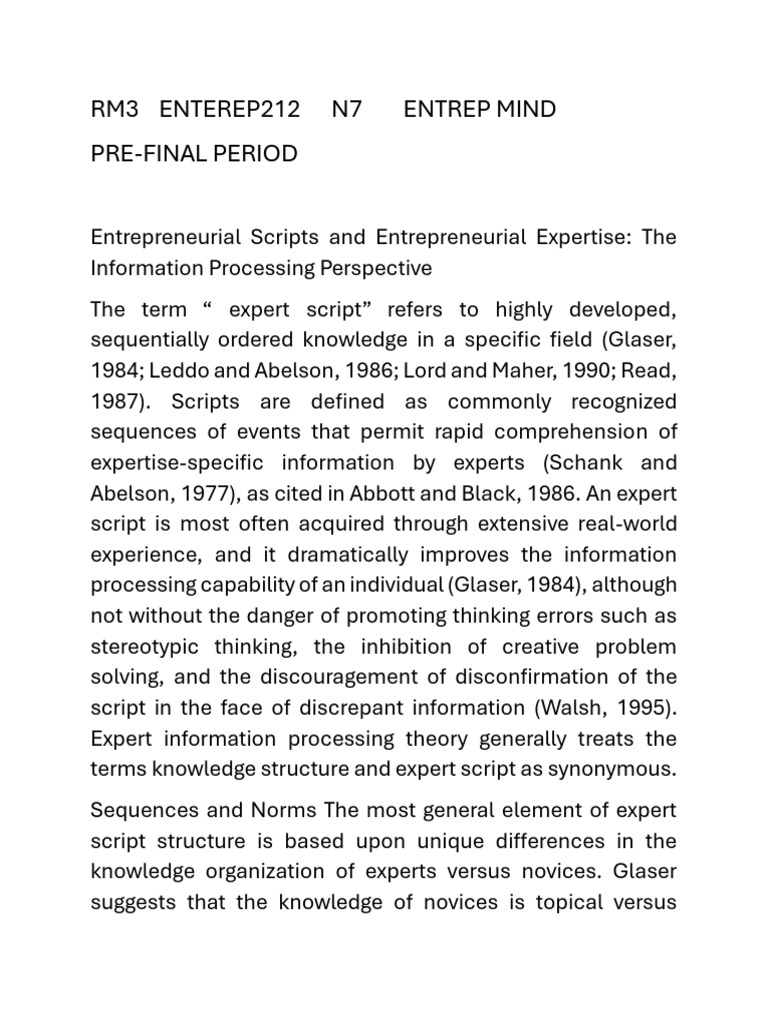 Rm3 Enterep212 Entrep Mind Pre Final Period | PDF | Motivational | Motivation