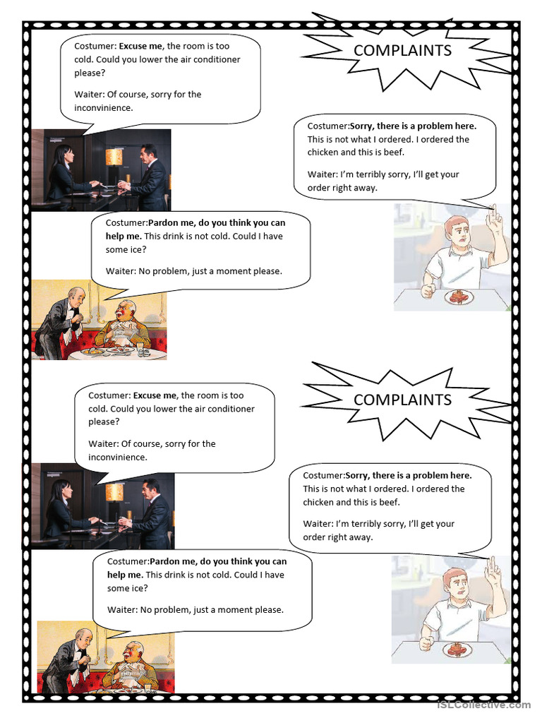 Complaining and Apologizing | PDF