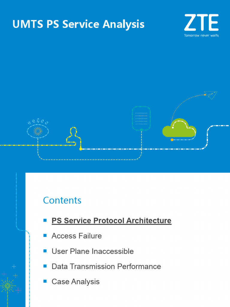 WO_NAST3016_E01_1 UMTS PS Service Analysis P73 | PDF | High Speed Packet Access | Computer Network