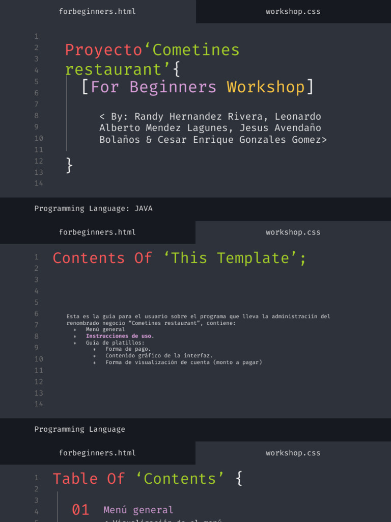 Programming Language Workshop For Beginners by Slidesgo | PDF | Informática | Software