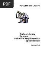 Library Management System SRS | PDF | Libraries | User (Computing)