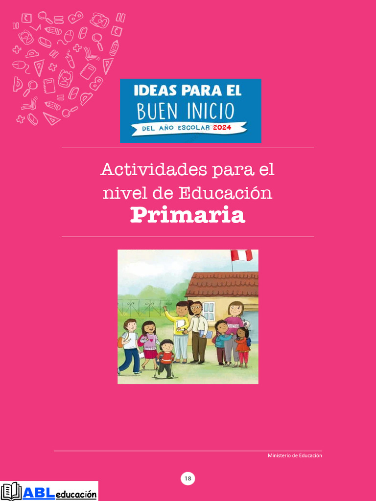 DIA 1 - ACTIVIDADES PARA EL BUEN INICIO DEL AÑO ESCOLAR | PDF | Ira ...