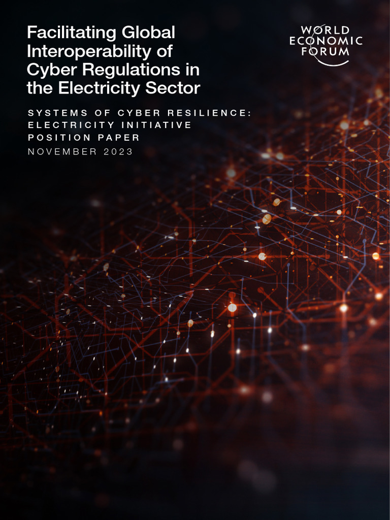 WEF Facilitating Global Interoperability Cyber Regulations 2023 | PDF ...