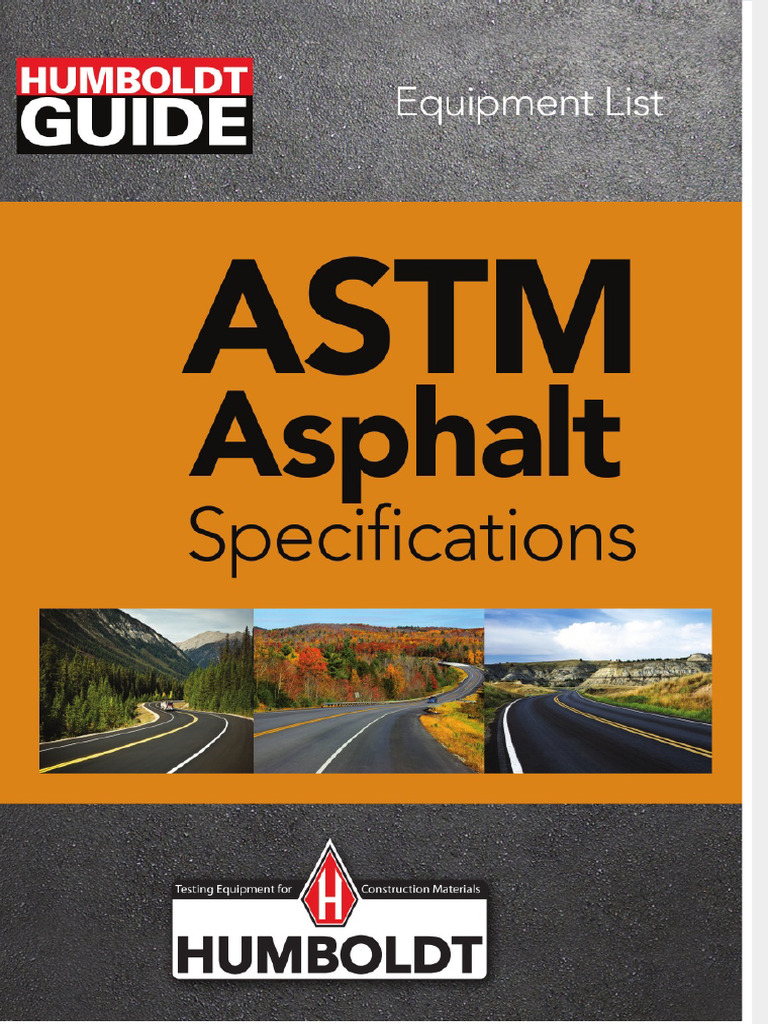 Fdocuments - in - Humboldt Astm Asphalt Specs | PDF | Materials ...